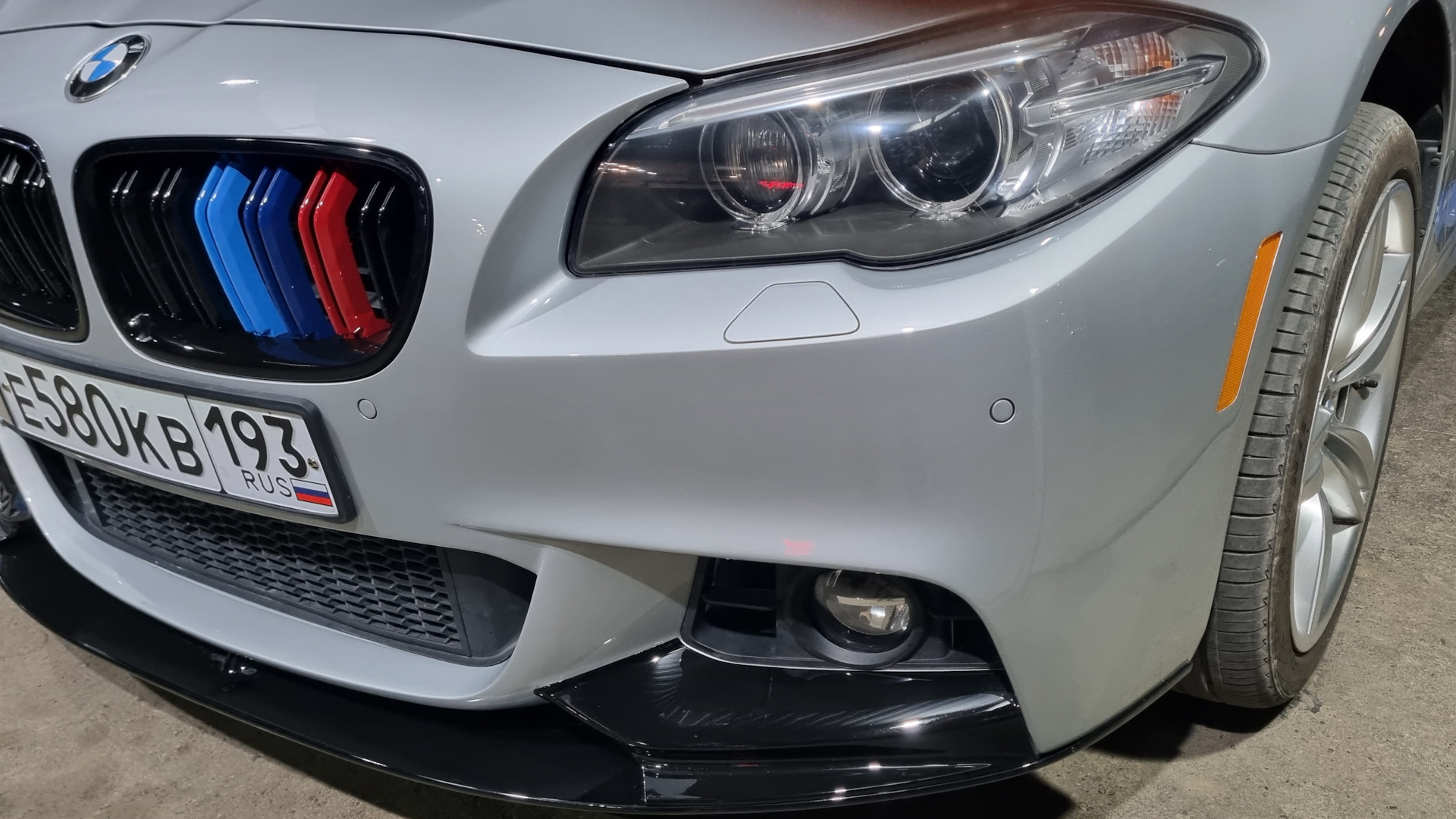 BMW 5 series (F10) 3.0 бензиновый 2014 | Silver Vortex на DRIVE2