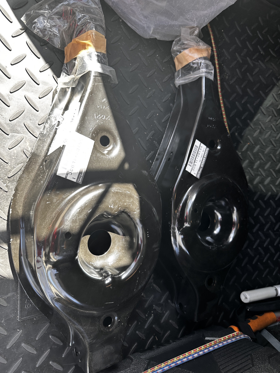 Ревизия ходовой и тормозов — Nissan Patrol (Y62), 5,6 л, 2013 года ...