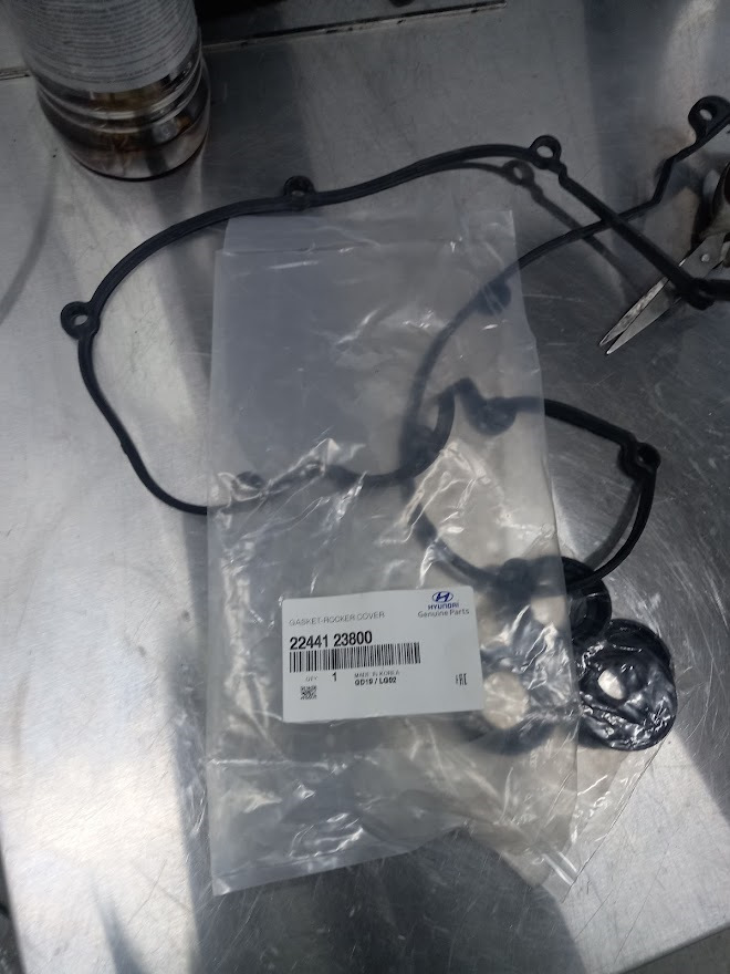 2244123800 Прокладка клапанной крышки двигателя KIA HYUNDAI | Запчасти ...