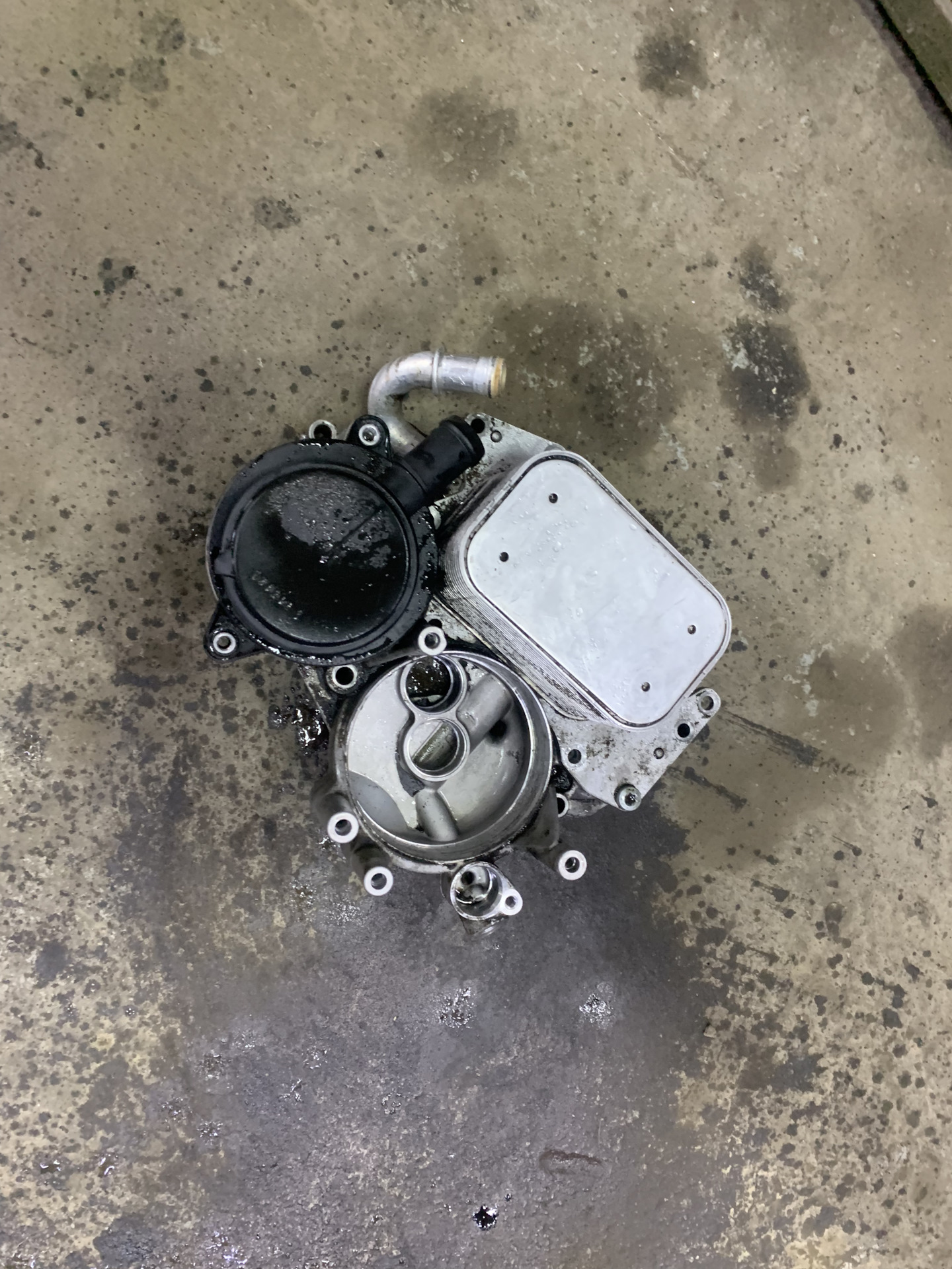 Замена прокладок в развале — Audi Q7 (1G), 3 л, 2006 года | расходники ...