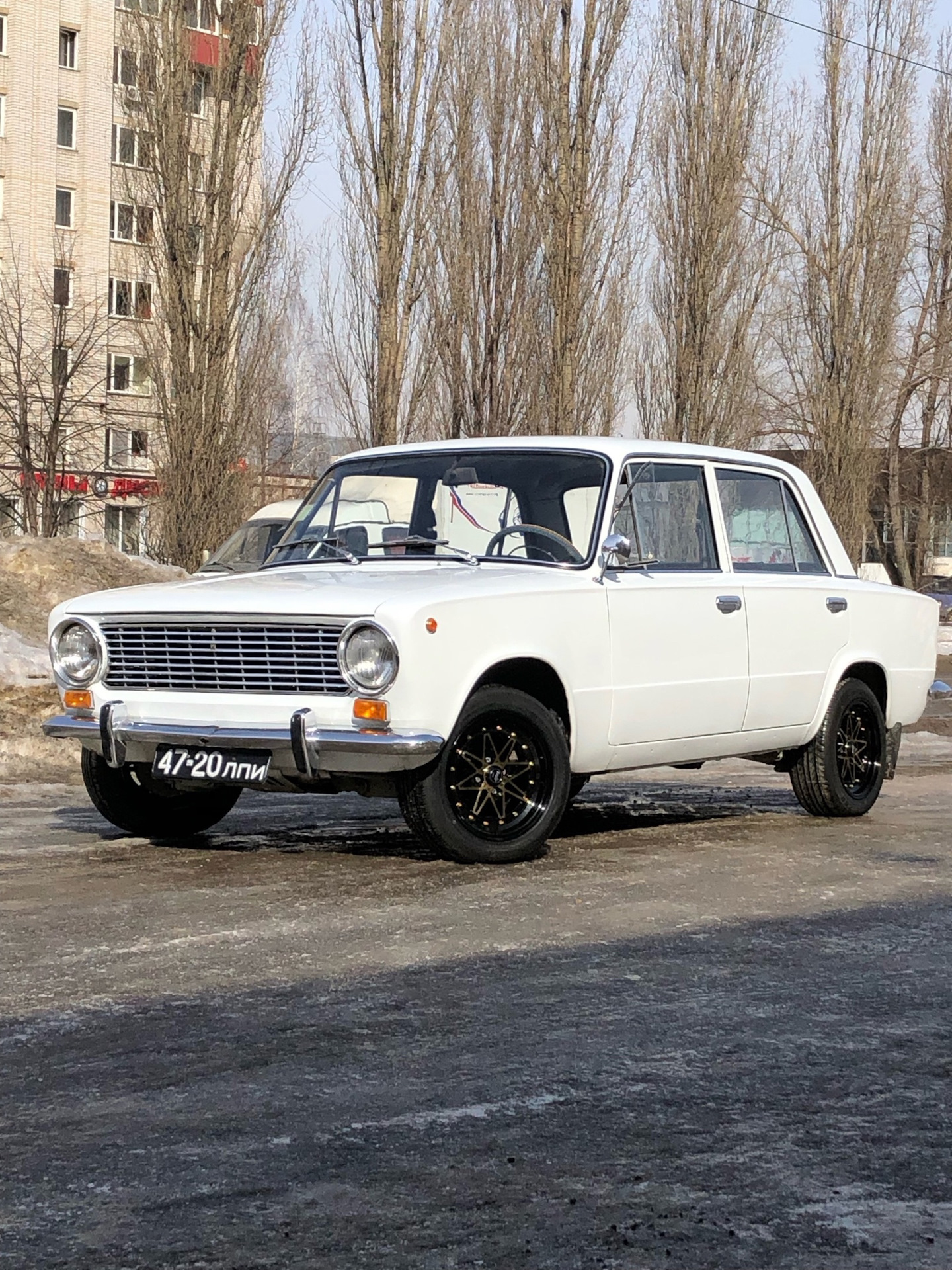Тапочки на месте — Lada 2101, 1,2 л, 1973 года | колёсные диски | DRIVE2