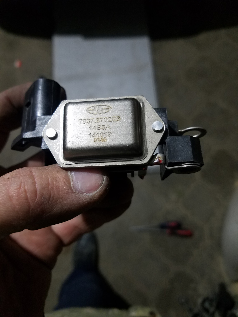 Генератор кзатэ 9402.3701-14М, глюк с напряжением. — Lada 21124, 1,6 л ...