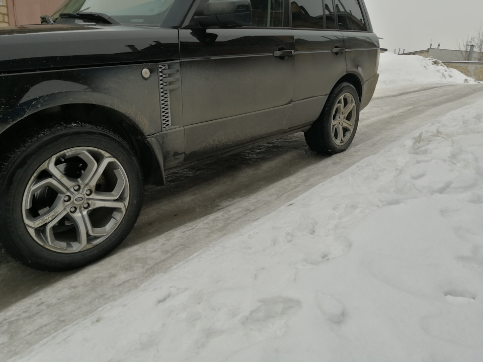 Шины Triangle SnowLink PL02 на Range Rover +новый аккумулятор. 🔋 — Land ...