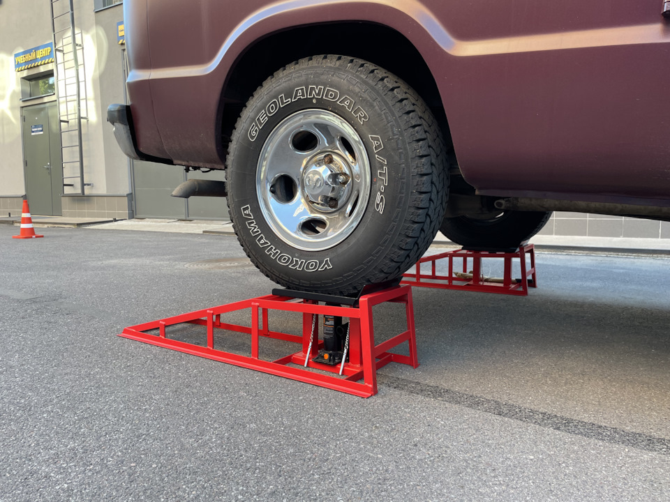 Купил рампы WiederKraft для ремонта — Dodge Ram Van (3G), 5,2 л, 2001 ...