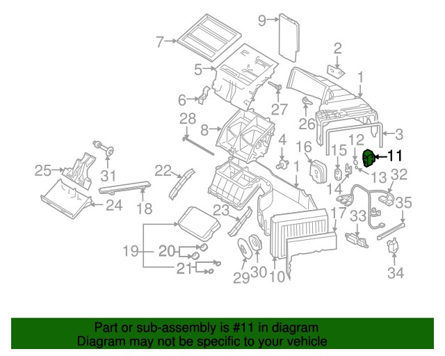 7L0820679D Клапан кондиционера VAG | Запчасти на DRIVE2