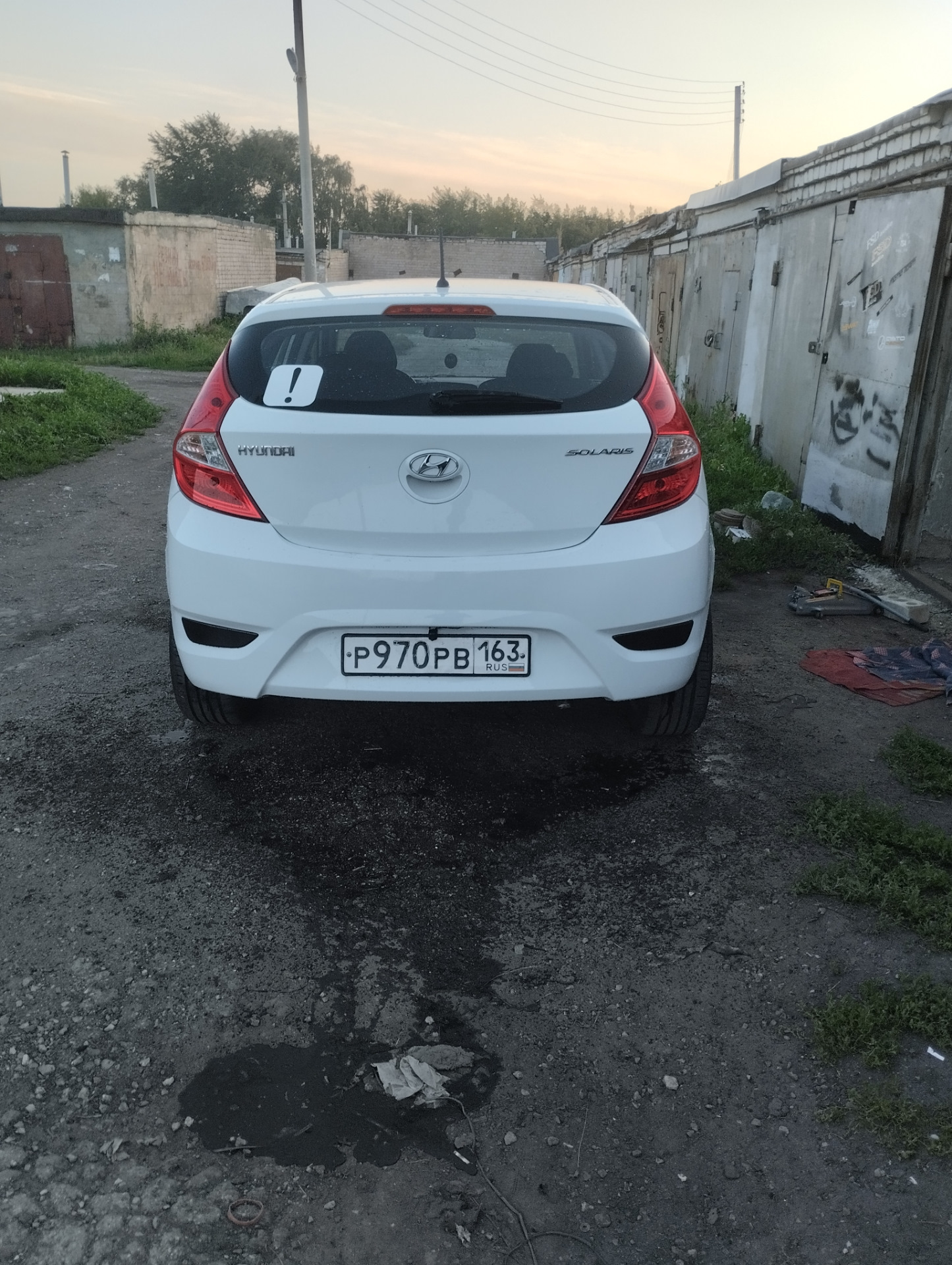8. Замена роликов и заднего бампера — Hyundai Solaris Hatchback, 1,4 л ...