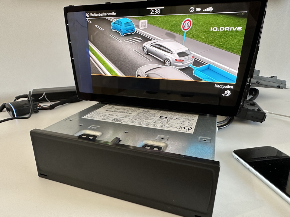 Блоки мультимедиа Discover Pro MIB3 на Volkswagen Arteon, Volkswagen ...