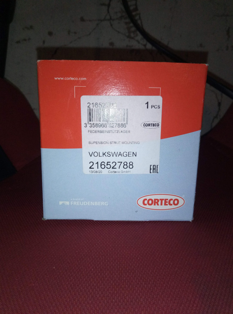 Замена опор передних стоек. 125000км — Volkswagen Polo Sedan, 1,6 л ...