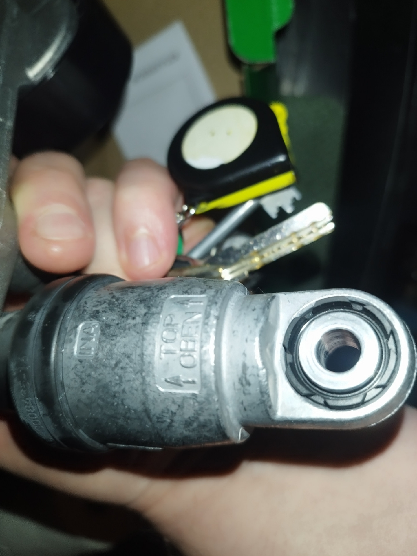 Натяжитель ремня INA. — SsangYong Actyon (1G), 2 л, 2008 года ...