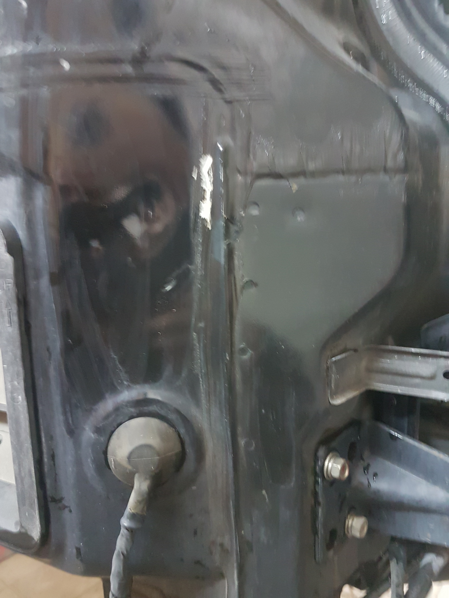 Восстановление после 2го ДТП — Mitsubishi Outlander XL, 3 л, 2011 года ...