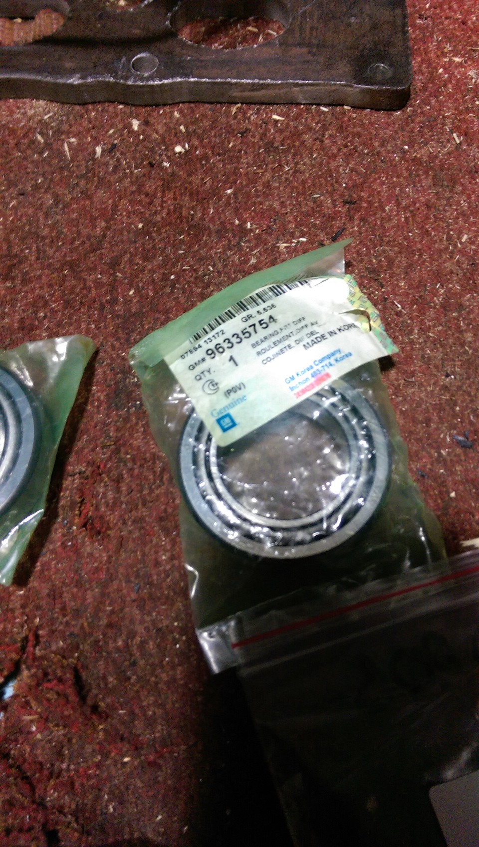 96335754 КПП подш.дифференциала GM | Запчасти на DRIVE2