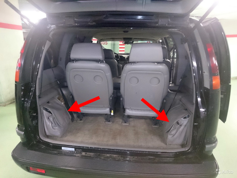 Сумки от Pontiac (Rear Cargo Storage Bags) — Chevrolet Lumina APV, 3,8 ...