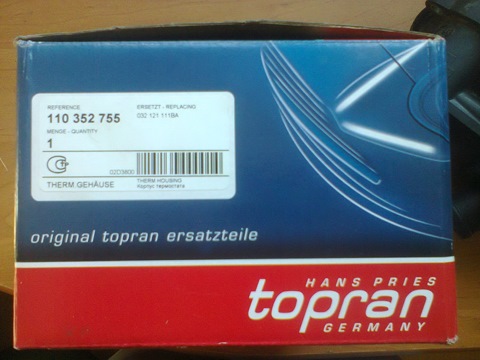 032121111BA Корпус термостата в сборе / SEAT, SKODA Octavia, VW Bora ...