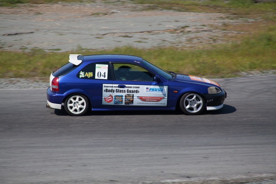 Time Attack Challenge 6 этап — Honda Civic Hatchback (6G), 1,6 л, 1999 ...