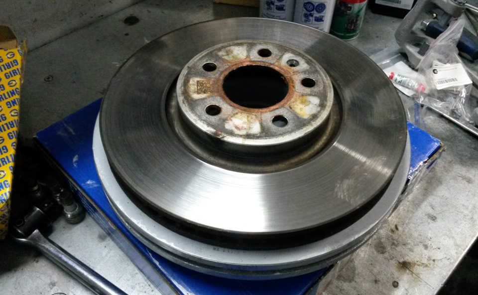 Передние тормоза из 1LA 320мм в 1LD 345мм и как готовились к зиме ...