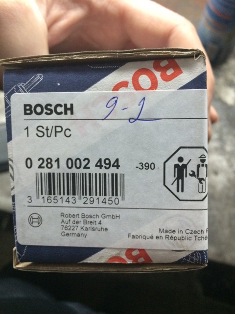 0281002494 Редукционный клапан BOSCH | Запчасти на DRIVE2