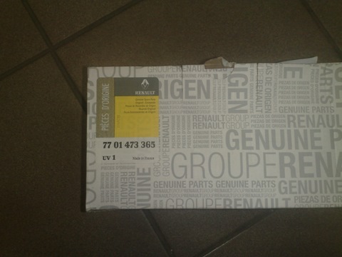 7701473365 Насос водяной RENAULT | Запчасти на DRIVE2