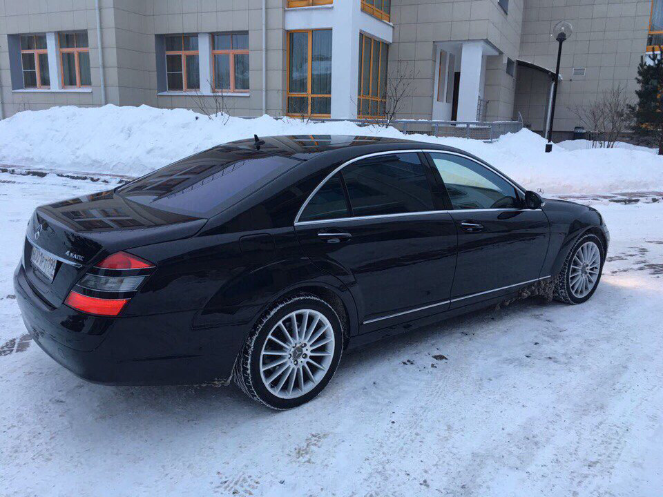 Подумываю об R20 — Mercedes-Benz S-Class (W221), 4,7 л, 2007 года ...