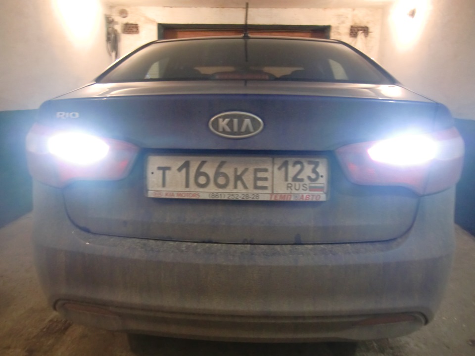 #3 Установка светодиодов — KIA Rio (3G), 1,6 л, 2013 года | стайлинг ...