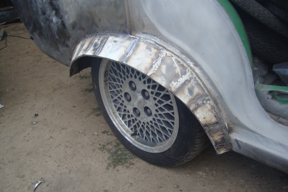 Задние арки закончили — ИЖ Москвич 412, 1,5 л, 1985 года | кузовной ...