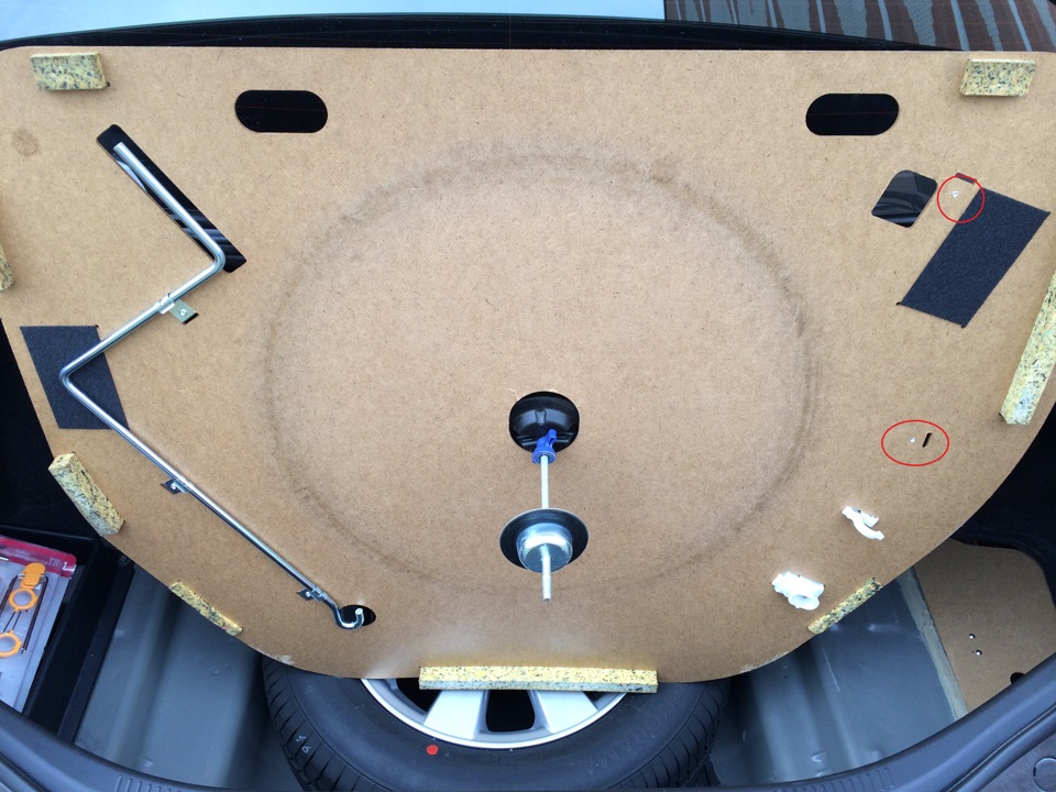 Оснащение штатным инструментом — Toyota Camry (XV40), 3,5 л, 2007 года ...