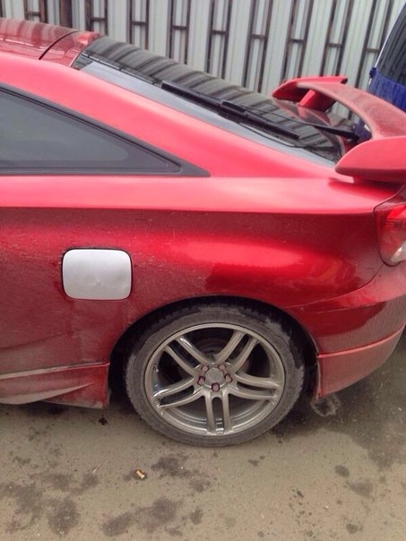 Показ малярам — Toyota Celica (230), 1,8 л, 2003 года | кузовной ремонт ...