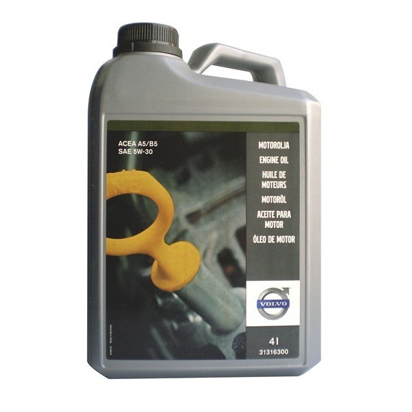 VOLVO 31316300 Масло моторное синтетическое "ENGINE OIL 5W-30", 4л ...