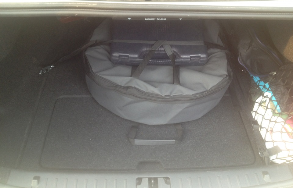 Сумка + домкрат — Volvo S60 (2G), 2,5 л, 2011 года | аксессуары | DRIVE2