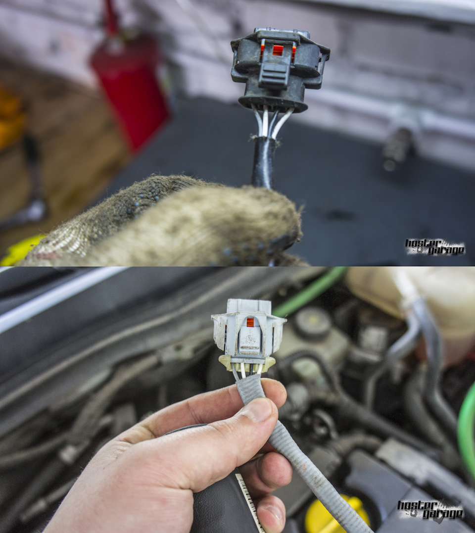 ЗАМЕТКА:замена первой лямбды Bosch 0 258 010 177 — Opel Astra H, 1,6 л ...