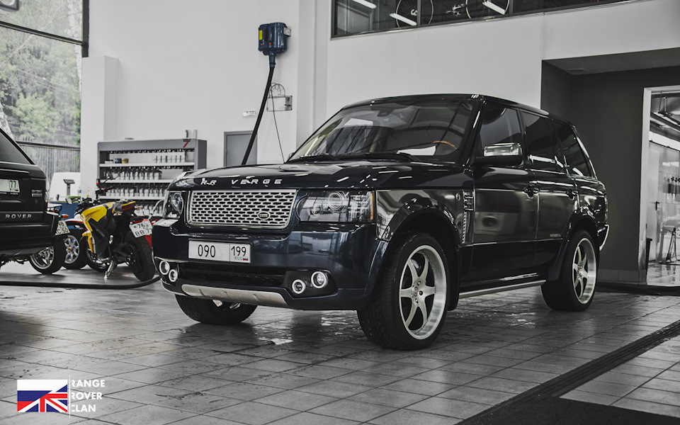 Clan in Silverstone — Land Rover Range Rover (3G), 5 л, 2010 года ...