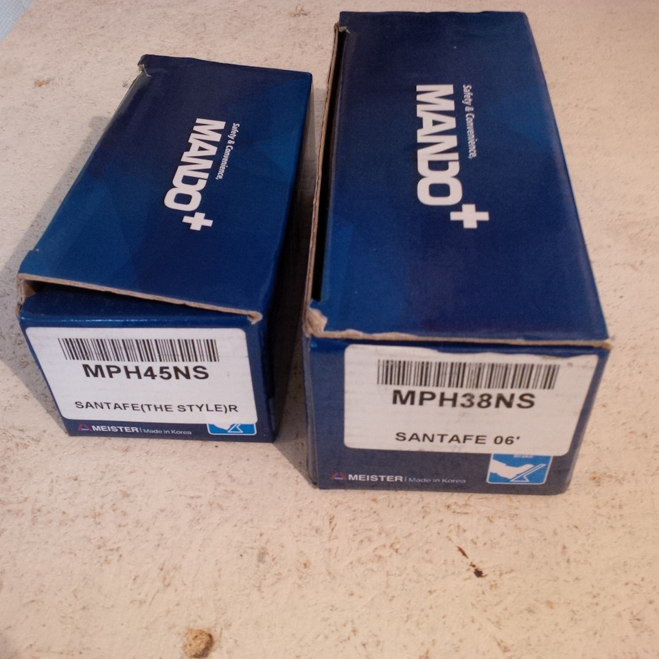 Кончились колодки. Замена на MANDO+. — KIA Sorento (2G), 2,4 л, 2012 ...