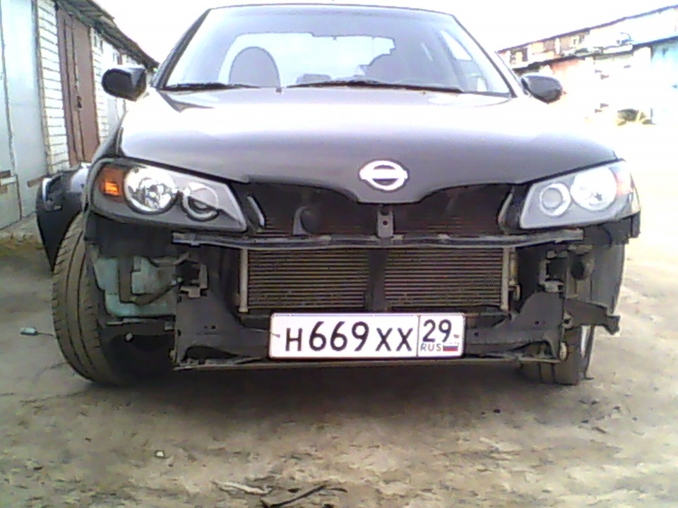 покраска. — Nissan Almera II (N16), 1,8 л, 2006 года | тюнинг | DRIVE2