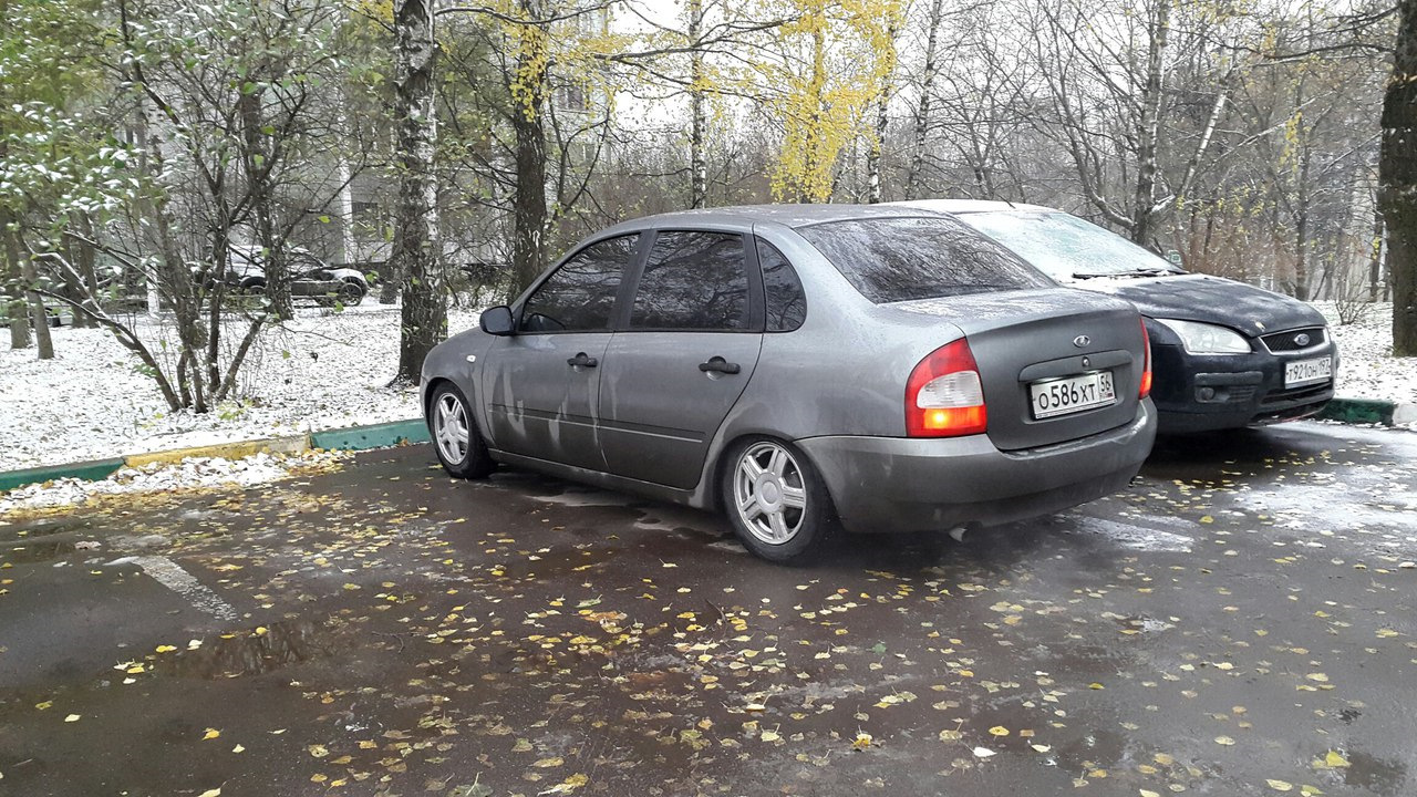 Присадка в КПП Хадо и переобувка на зиму — Lada Калина седан, 1,6 л ...