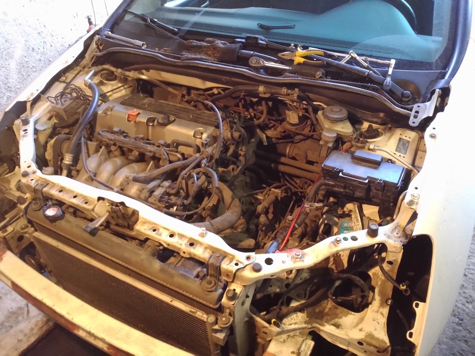 Honda Civic SI (EP3) _ SWAP K20A2 (200 Hp) — Honda Civic Si (5G), 2 л ...