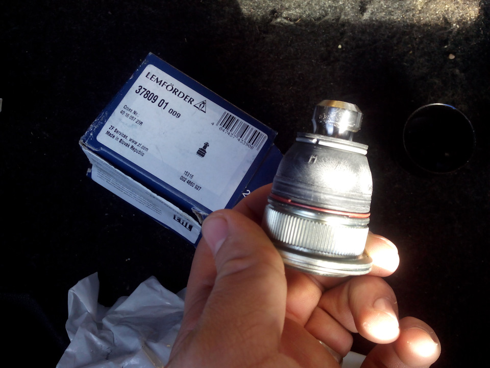 3780901 Шаровая опора LEMFORDER | Запчасти на DRIVE2