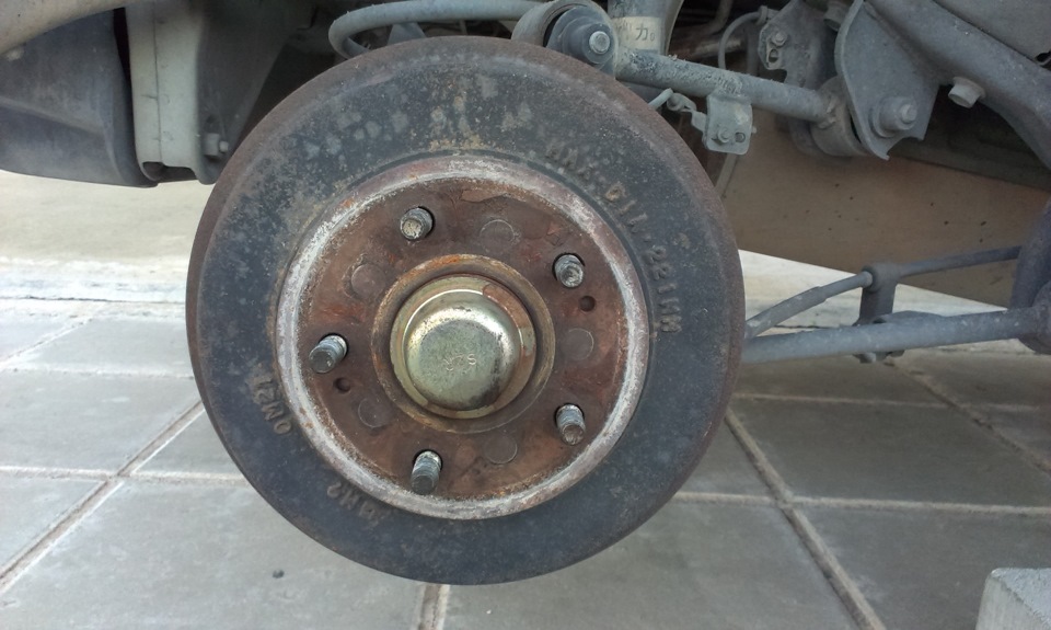 Покрас Барабанного Тормоза — Honda HR-V (1G), 1,6 л, 2001 года | своими ...