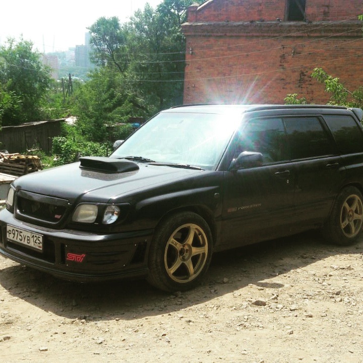 Advan racing rc 2 — Subaru Forester (SF), 2 л, 1997 года | колёсные ...