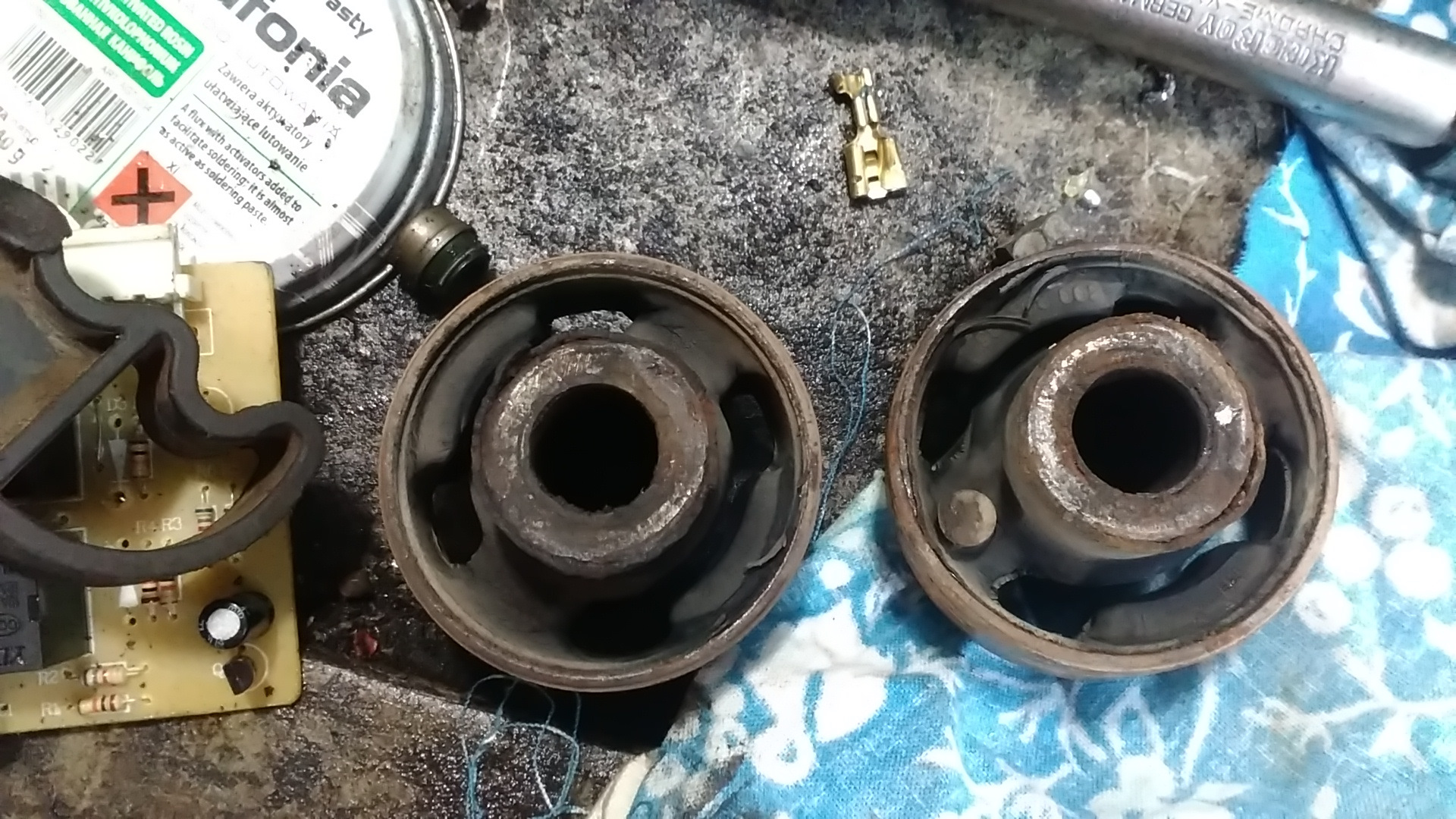 14.Замена резинок передка (обновлено) — Daewoo Nubira I, 1,6 л, 1998 ...