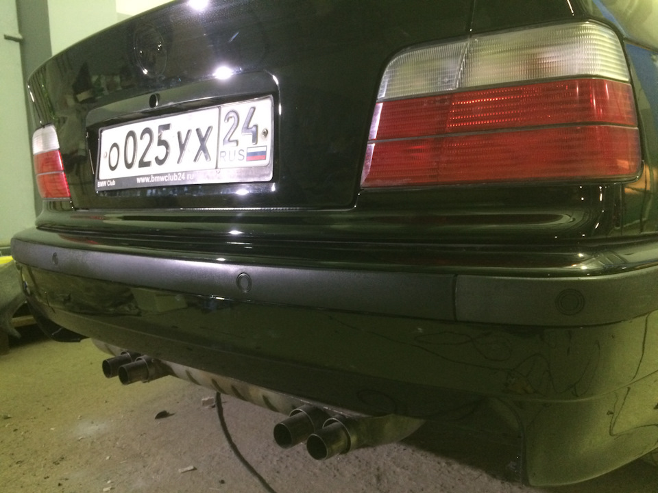 установка PDC e46 и сборка салона — BMW 3 series (E36), 3,2 л, 1992 ...