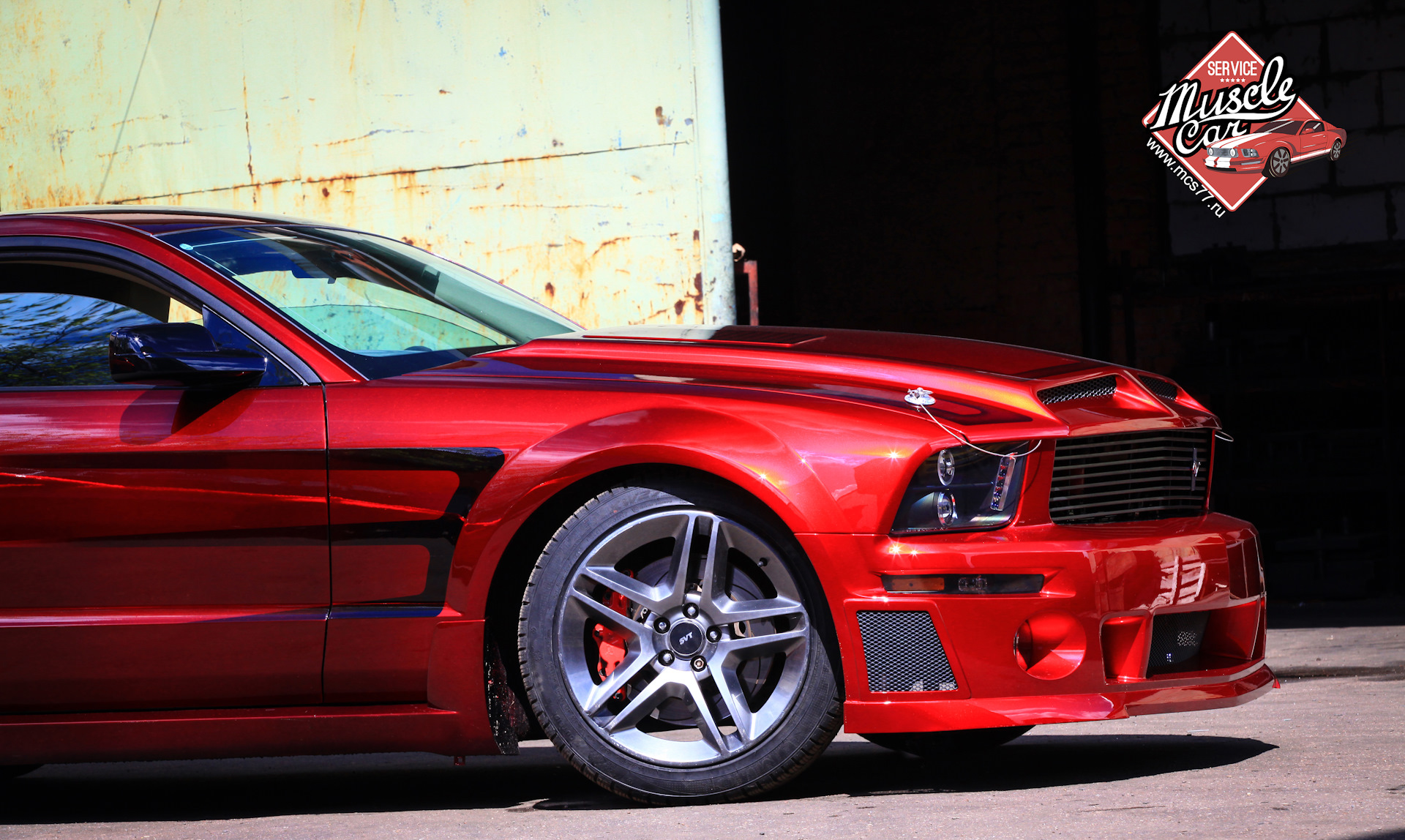 Первый фотосет Мустанга в новом облике после тюнинга от MCS77 — Ford ...