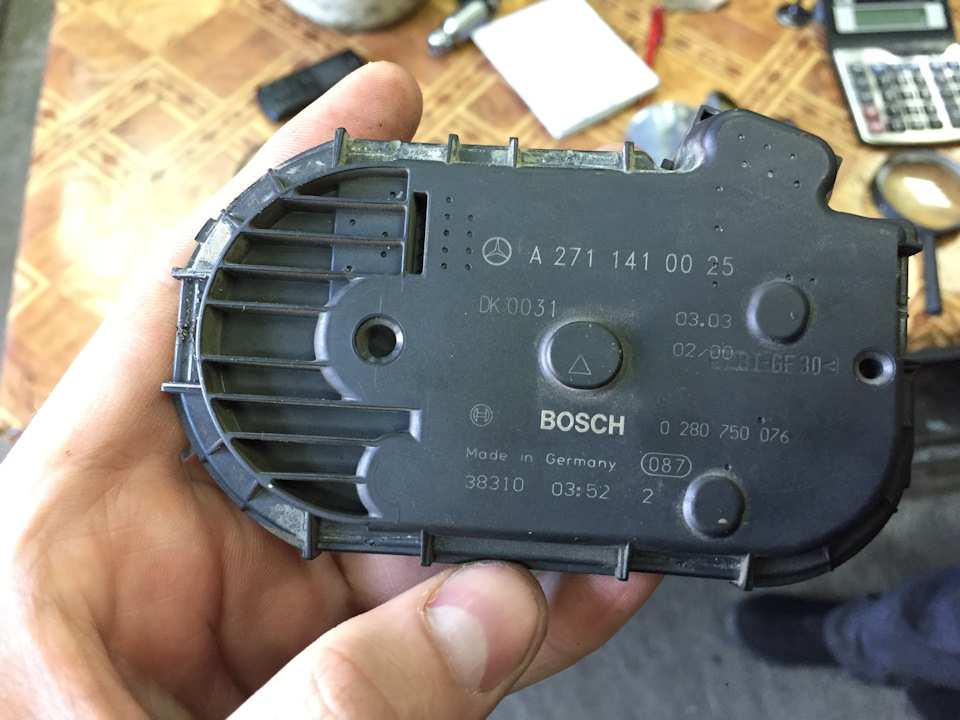 0280750076 Дроссельная заслонка BOSCH | Запчасти на DRIVE2