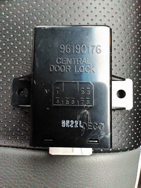 96190176 Реле центрального замка GM | Запчасти на DRIVE2