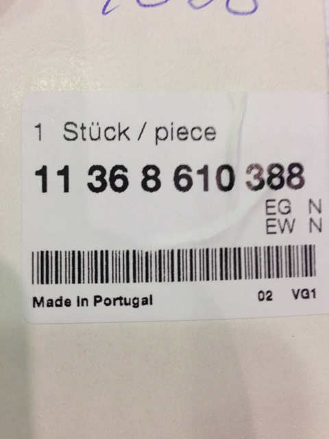 11368610388 Электромагнитный клапан BMW | Запчасти на DRIVE2