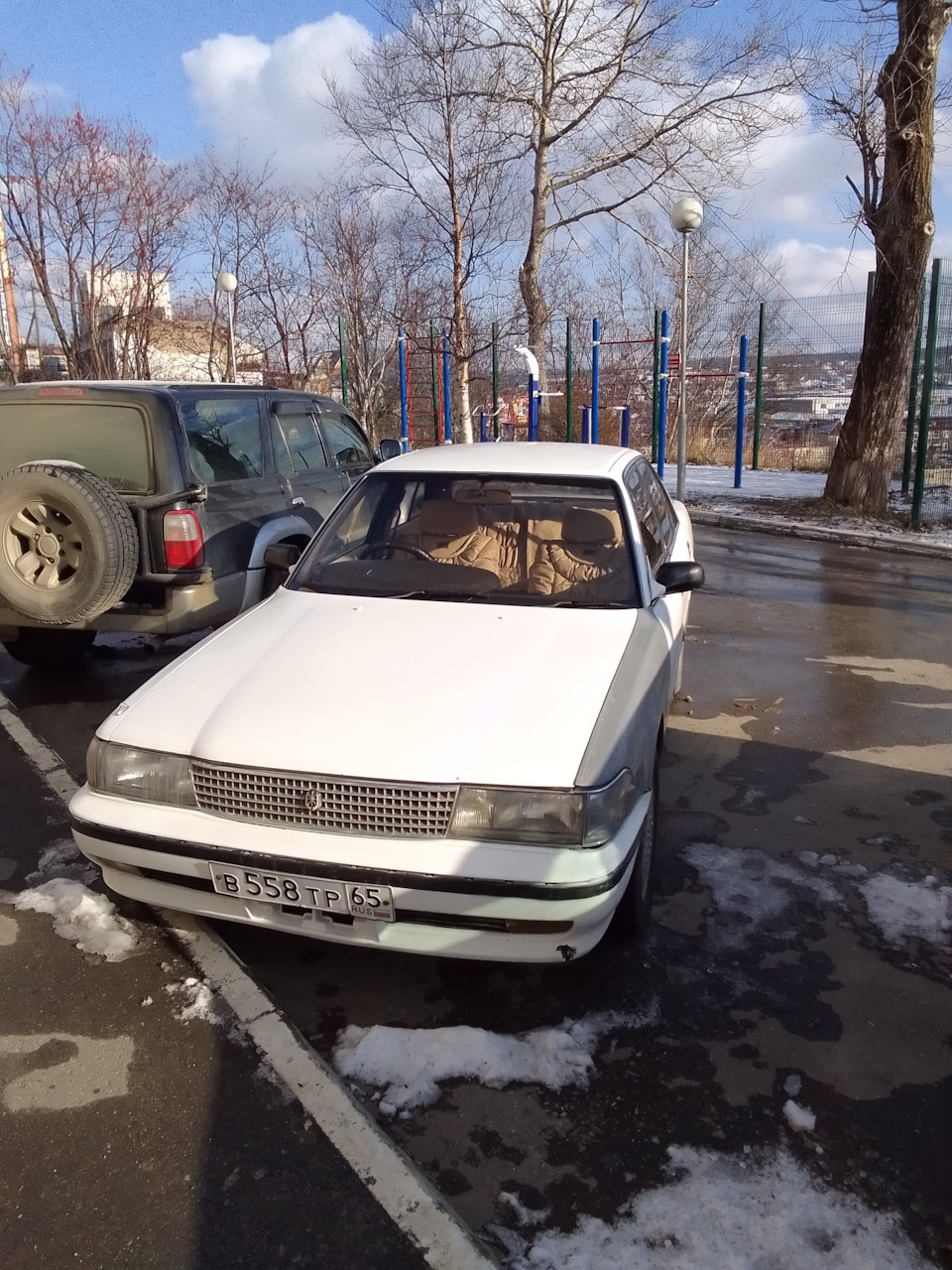 Я снова на марке. — Toyota Mark II (80), 2,4 л, 1990 года | просто так ...