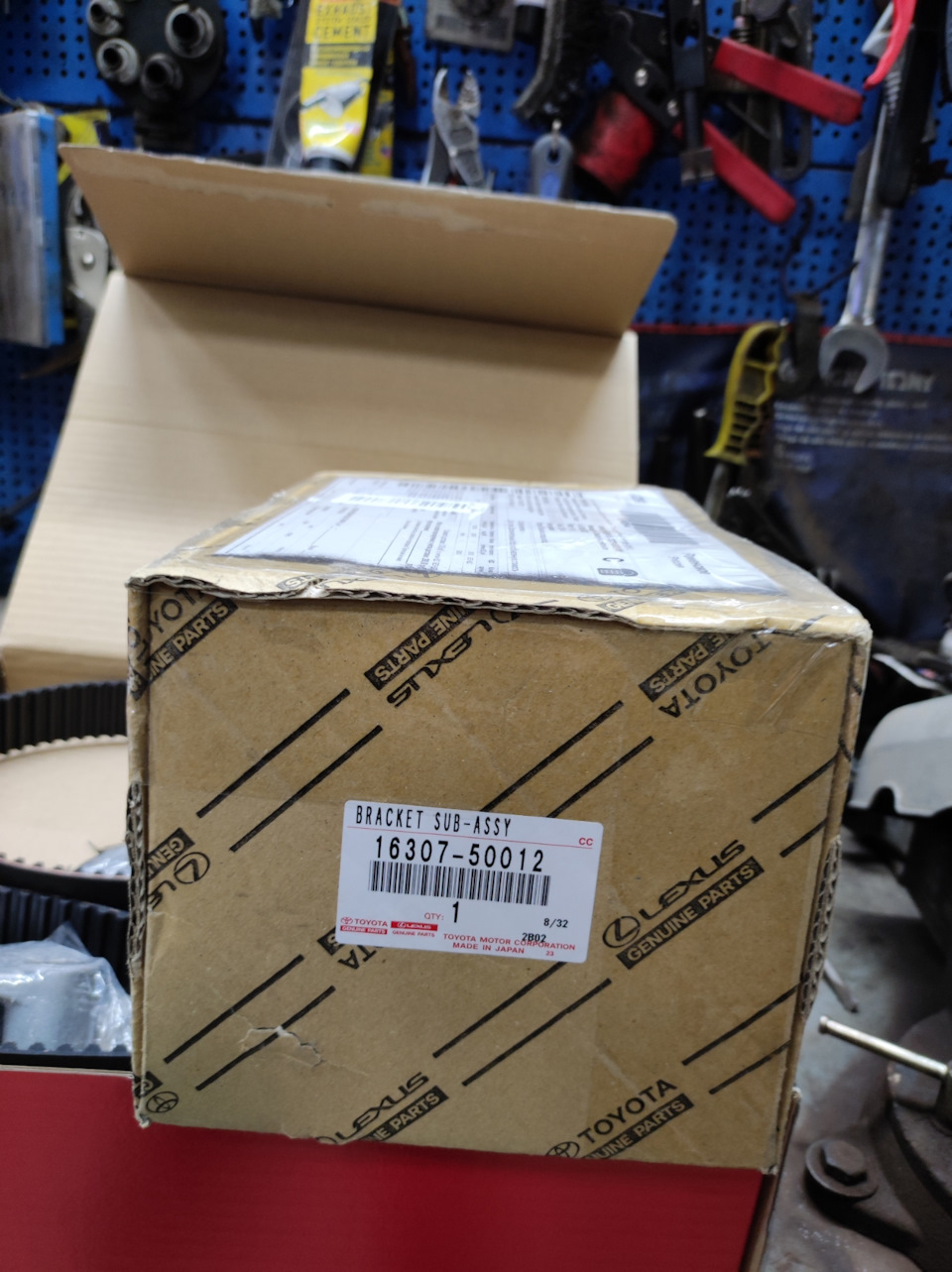 1630750012 КРОНШТЕЙН ВЕНТИЛЯТОРА РАДИАТОРА TOYOTA LAND CRUISER (98-12 ...