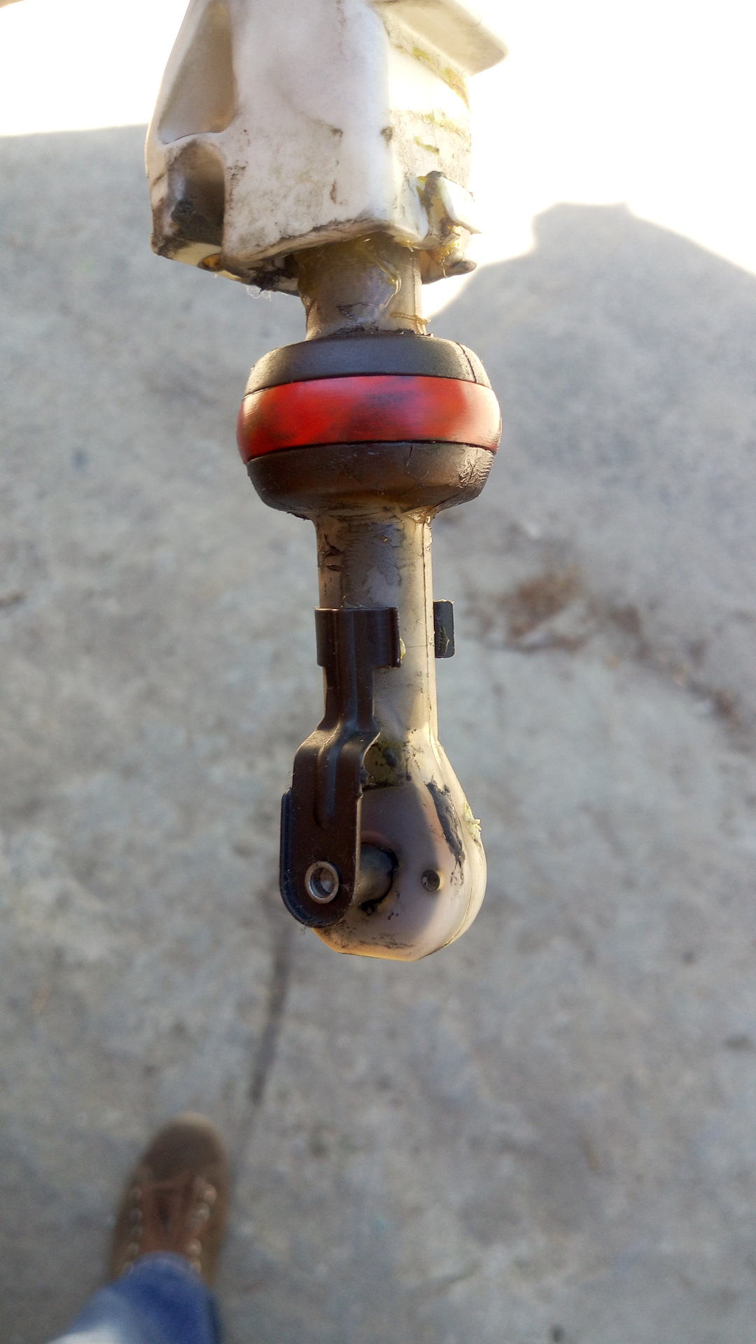 Полиуретановое кольцо ручки КПП — Chevrolet Lacetti SW, 1,8 л, 2007 ...