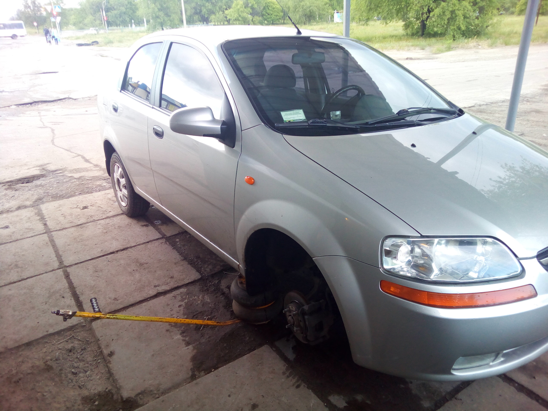 Приобрел летнюю резину и установил. — Chevrolet Aveo Sedan (1G), 1,5 л ...