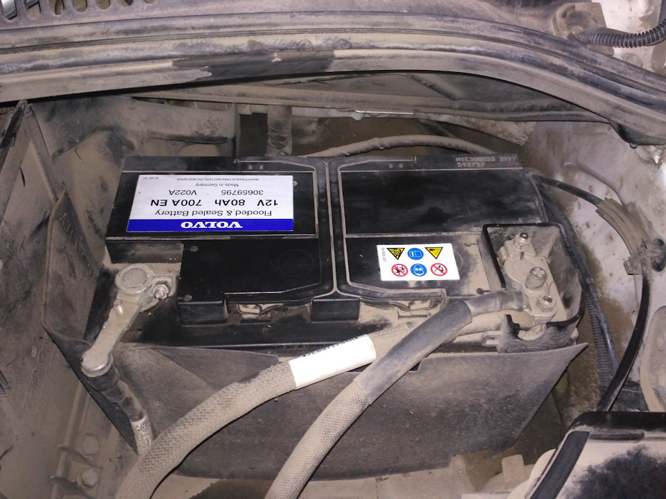 30659795 Стартерная аккумуляторная батарея Volvo | Запчасти на DRIVE2