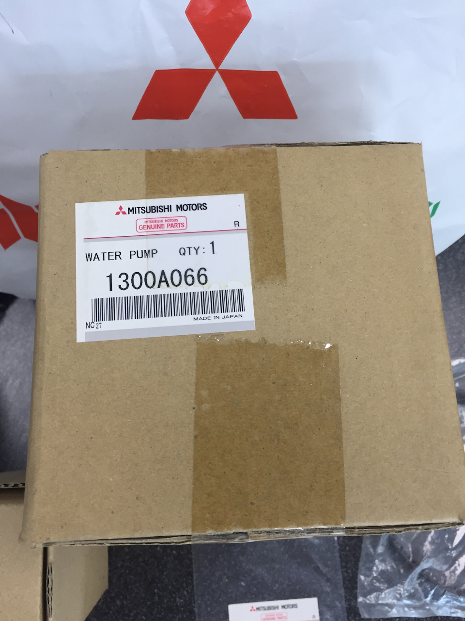 1300A066 Насос водяной Mitsubishi | Запчасти на DRIVE2