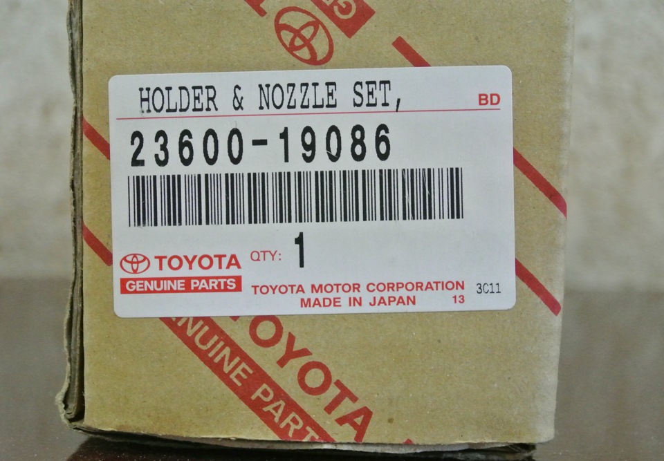 2360019086 Форсунка TOYOTA LEXUS | Запчасти на DRIVE2